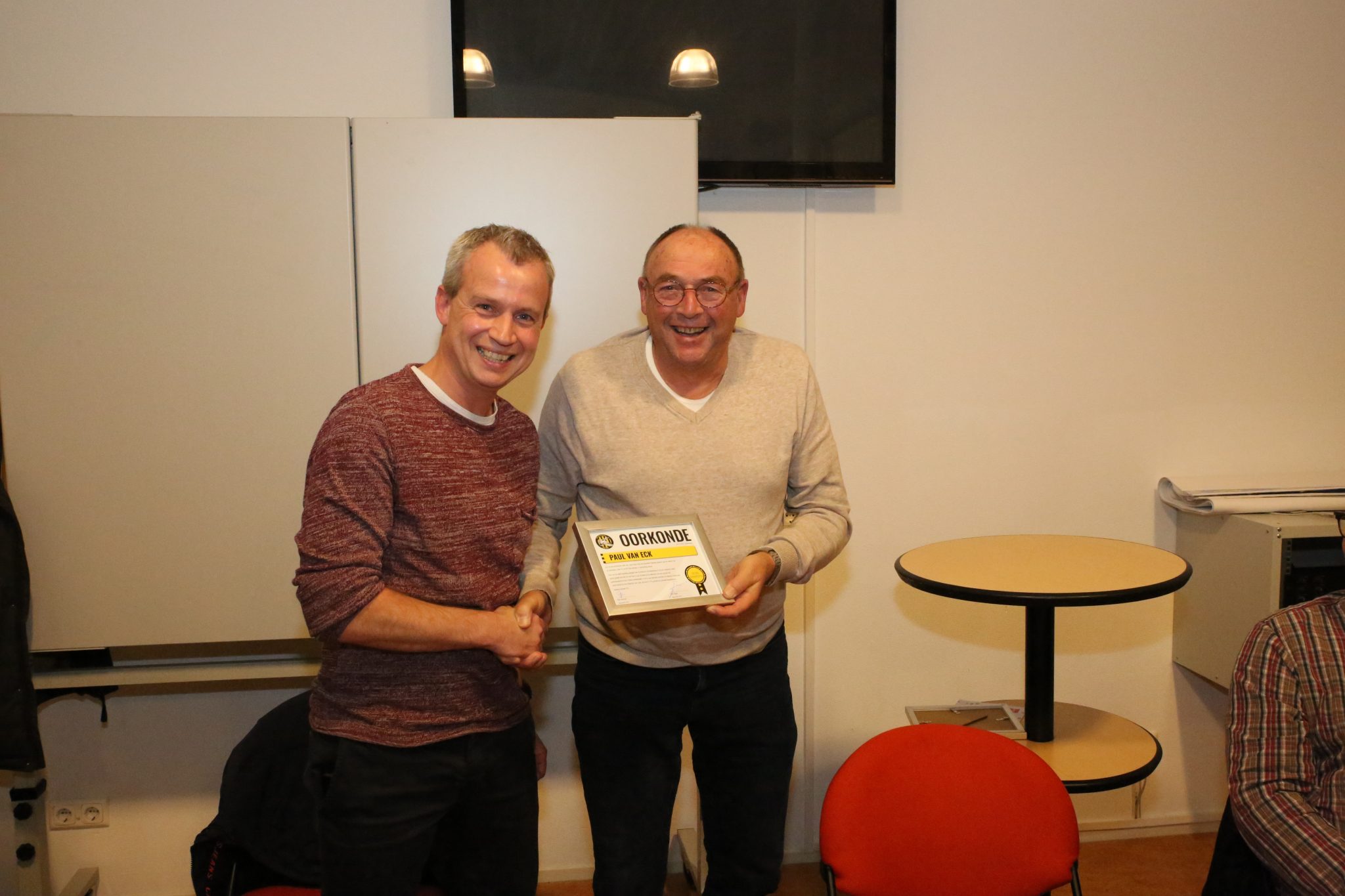 Paul van Eck benoemd tot lid van verdienste | VFC